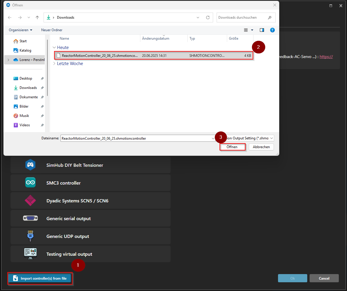 Simhub Setup – Reactor – Full Motion Upgrade for your Simulator